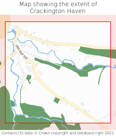 Where is Crackington Haven? Crackington Haven on a map