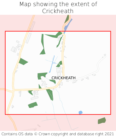 Where is Crickheath? Crickheath on a map