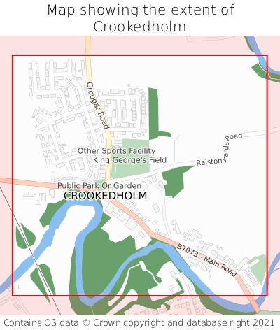 Where is Crookedholm? Crookedholm on a map