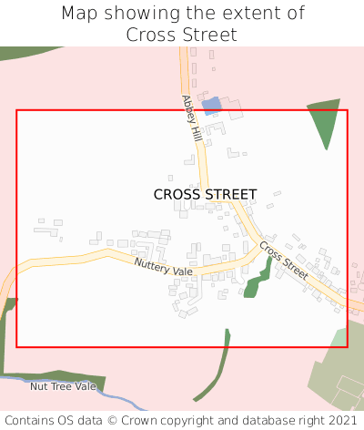 Where is Cross Street? Cross Street on a map