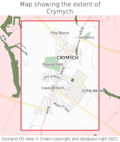 Where is Crymych? Crymych on a map
