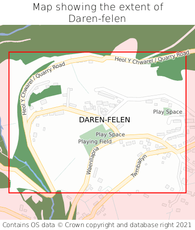 Where is Daren-felen? Daren-felen on a map