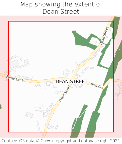 Where is Dean Street? Dean Street on a map