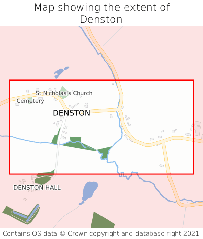 Where is Denston? Denston on a map