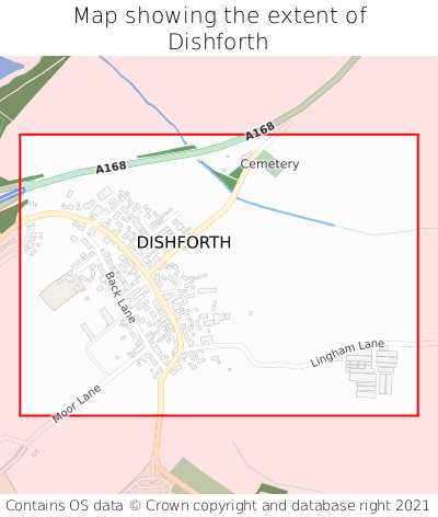 Where is Dishforth? Dishforth on a map