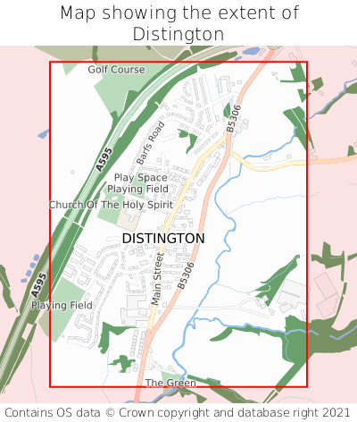 Where is Distington? Distington on a map
