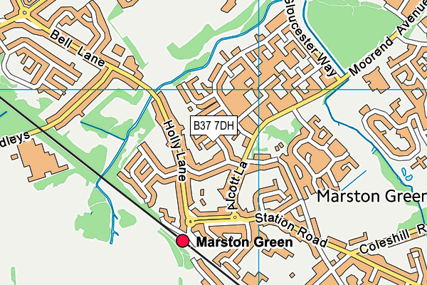 B37 7DH maps, stats, and open data
