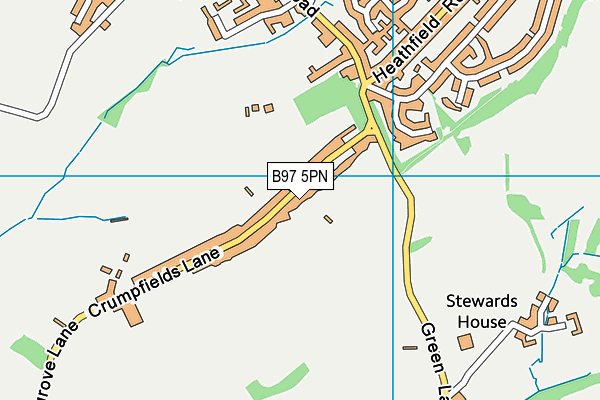 B97 5PN maps, stats, and open data