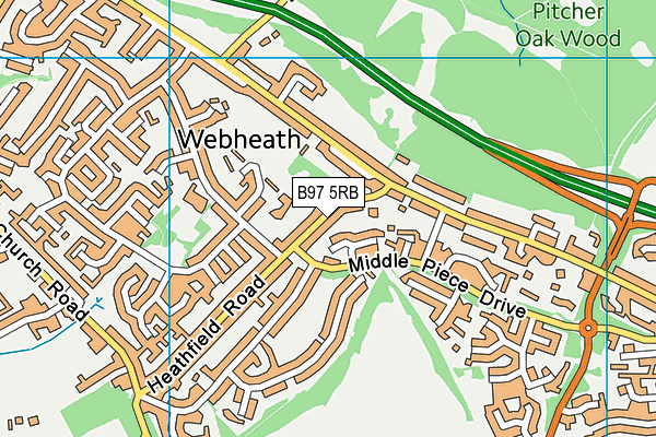 B97 5RB maps, stats, and open data