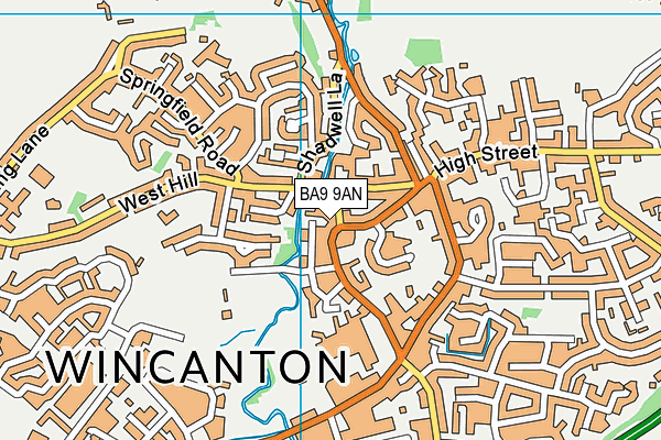 BA9 9AN maps, stats, and open data