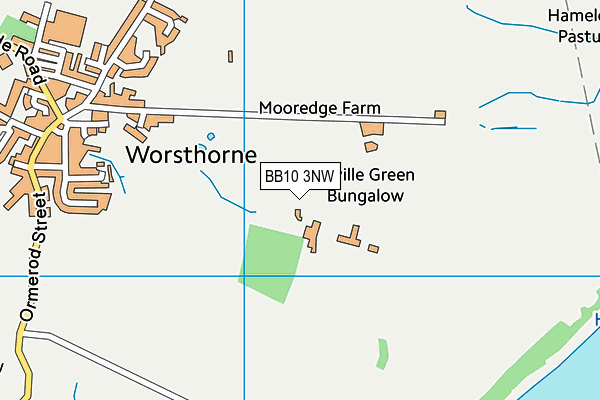 BB10 3NW maps, stats, and open data