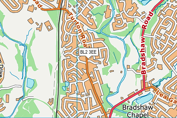 BL2 3EE maps, stats, and open data