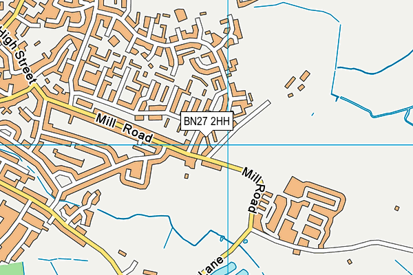 BN27 2HH maps, stats, and open data