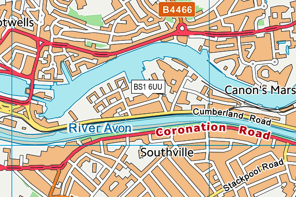 BS1 6UU maps, stats, and open data
