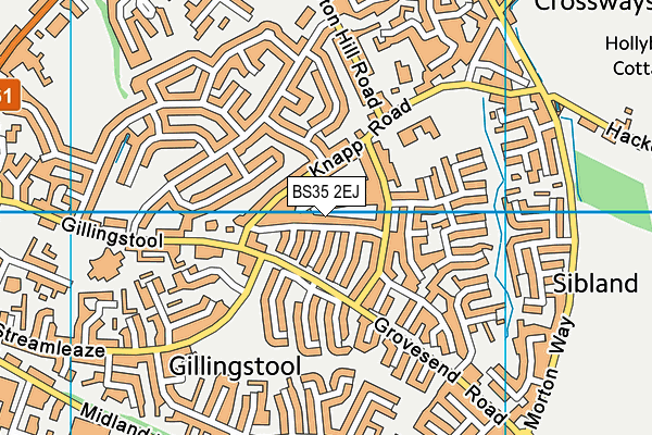 BS35 2EJ maps, stats, and open data