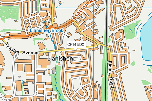 CF14 5DX maps, stats, and open data