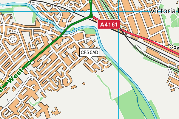 CF5 5AD maps, stats, and open data