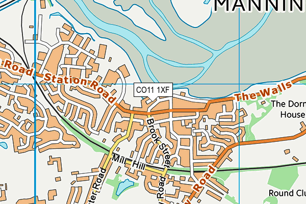 CO11 1XF maps, stats, and open data