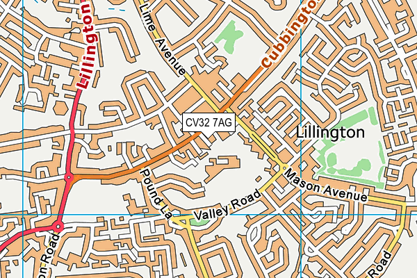 CV32 7AG maps, stats, and open data