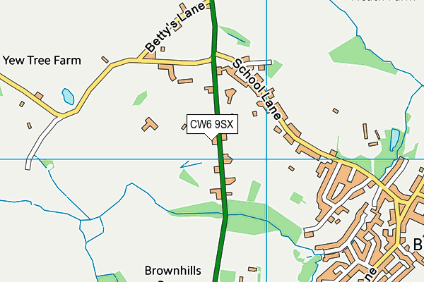 CW6 9SX maps, stats, and open data
