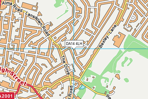 DA14 4LH maps, stats, and open data