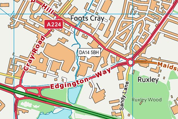 DA14 5BH maps, stats, and open data
