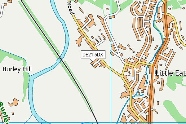 DE21 5DX maps, stats, and open data