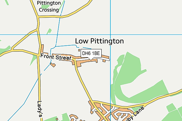 DH6 1BE maps, stats, and open data