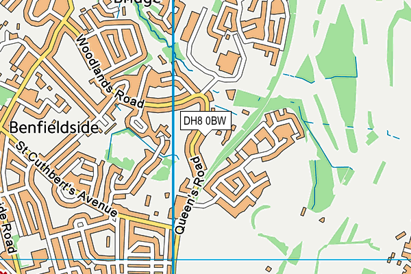 DH8 0BW maps, stats, and open data