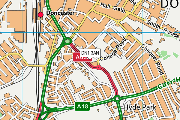 DN1 3AN maps, stats, and open data