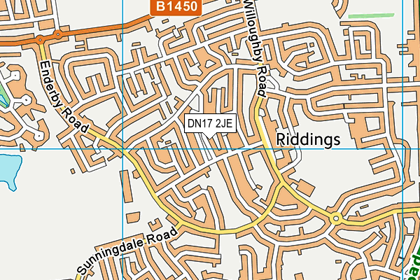 DN17 2JE maps, stats, and open data