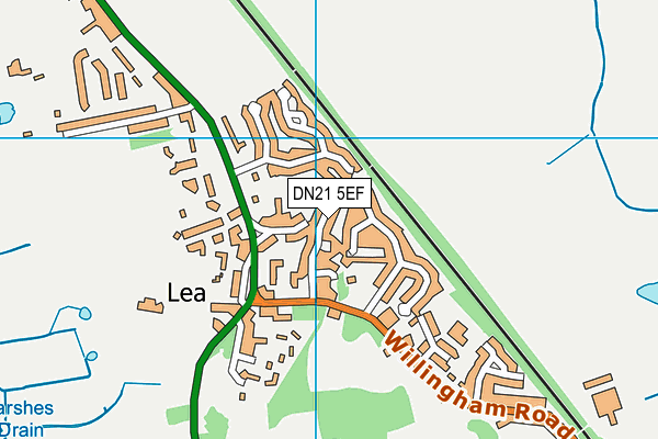 DN21 5EF maps, stats, and open data