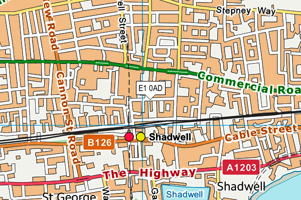E1 0AD maps, stats, and open data