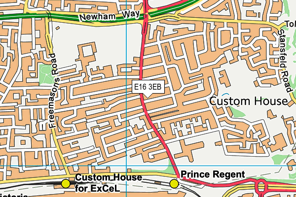 E16 3EB maps, stats, and open data