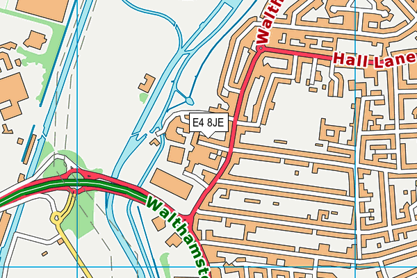 E4 8JE maps, stats, and open data