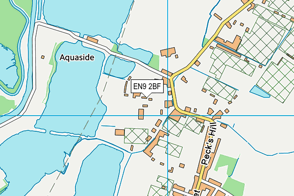 EN9 2BF maps, stats, and open data