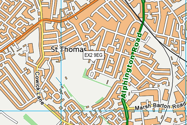 EX2 9EG maps, stats, and open data
