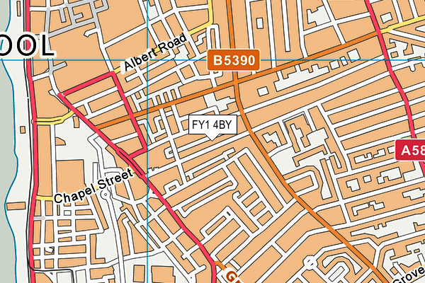 FY1 4BY maps, stats, and open data