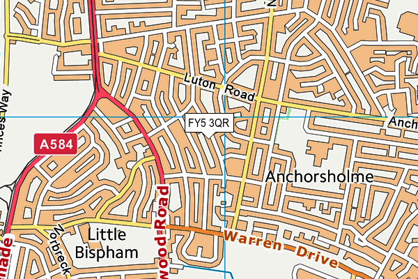 FY5 3QR maps, stats, and open data