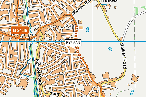FY5 5AN maps, stats, and open data