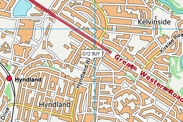 G12 9UY maps, stats, and open data