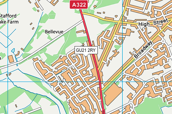 GU21 2RY maps, stats, and open data