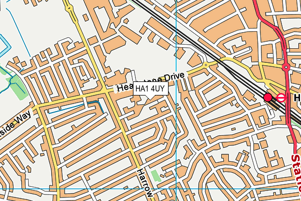 HA1 4UY maps, stats, and open data