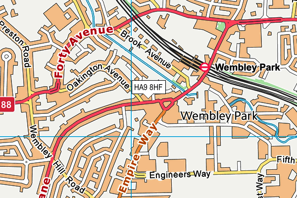 HA9 8HF maps, stats, and open data