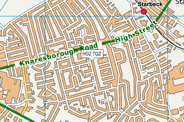 HG2 7QZ maps, stats, and open data