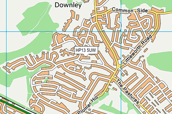 HP13 5UW maps, stats, and open data