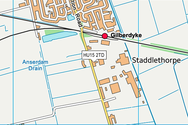 HU15 2TD maps, stats, and open data