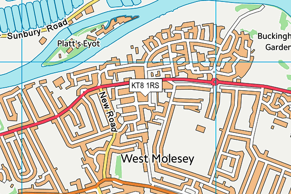 KT8 1RS maps, stats, and open data