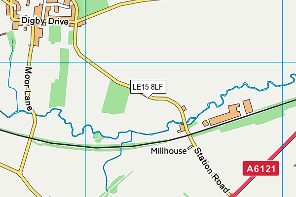 LE15 8LF maps, stats, and open data