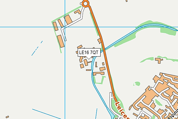 LE16 7QT maps, stats, and open data